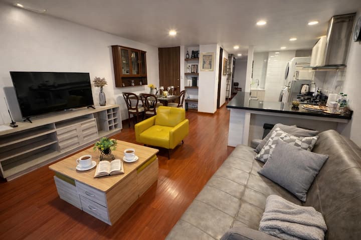 Top Rated 4.9 Norte Bogotá | Parking & Wifi - 波哥大