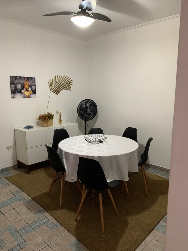 Apartamento Aconchegante Praia Grande, Guilhermina - Santos