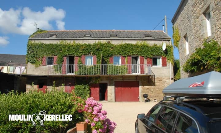 Gîte Callot Moulin De Kerellec Plougoulm 2km Plage - Roscoff