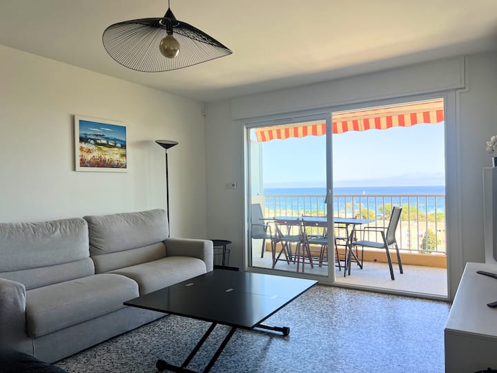 Vue Mer - Piscine Tennis - Balcon- Parking - Clim - Saint-Clair