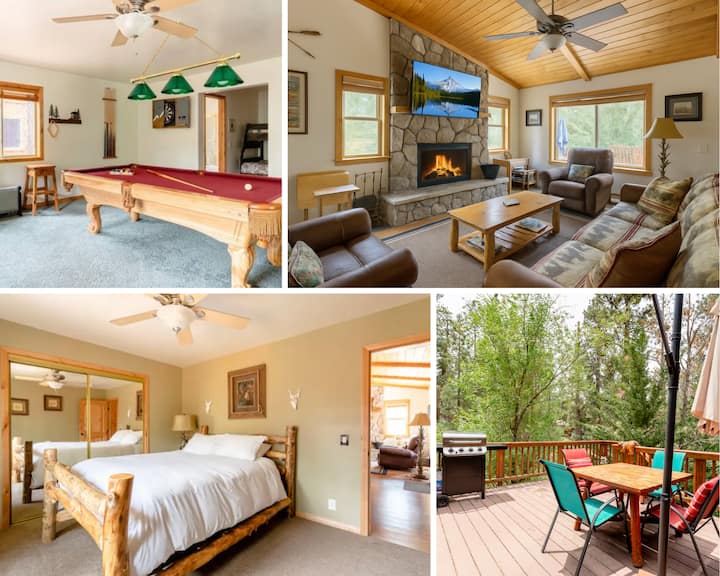 4br Retreat | Central Air Conditioning | Gameroom - Big Bear Lake, CA