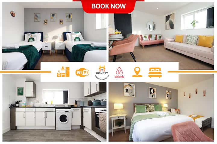 2 Bedroom Apt In Great Location With Free Parking - Cardiff