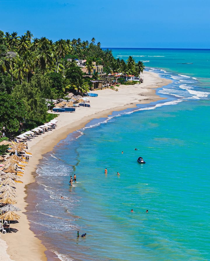 Flat Pé Na Areia Japaratinga C/ Incrível Vista Mar - Japaratinga