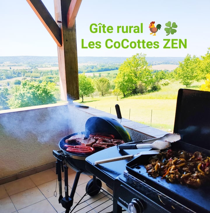 Gîte Les Cocottes Zen - Département Lot-et-Garonne