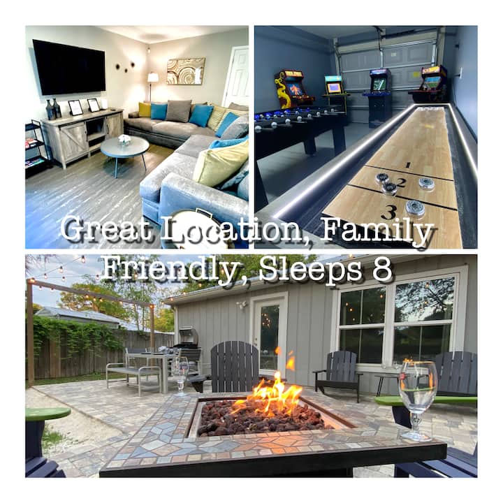 Modern, New Gameroom, Group Friendly Amenities - St. Augustine, FL