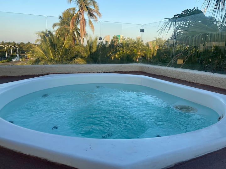 Hermoso Departamento Con Jacuzzi Y Roof Privado - Acapulco