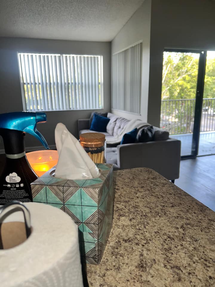 Warm Cozy 1 Bedroom Apartment With Free Parking - コーラルスプリングス, FL