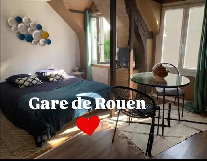 Calme Absolu Gare Rouen« Ménage & Linge Inclus » - Bois-Guillaume