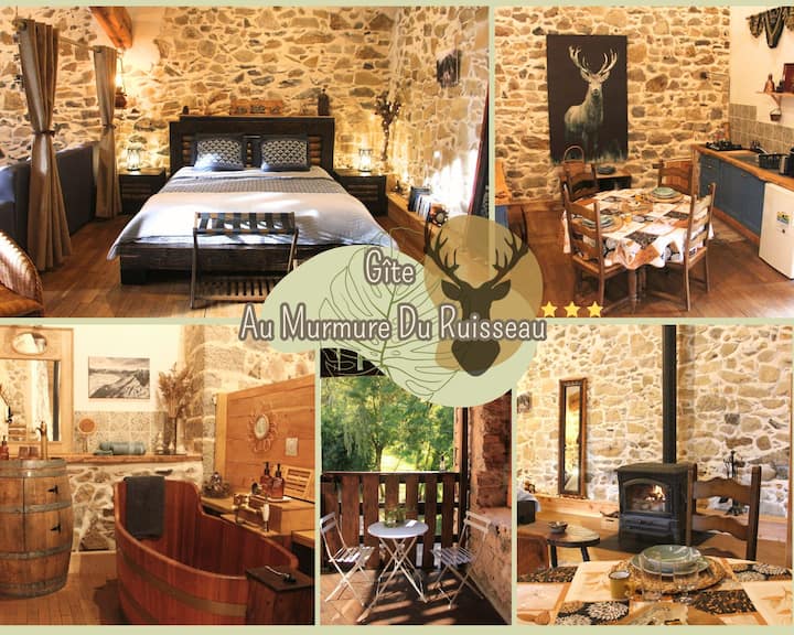 Gîte/loft De Caractère "Au Murmure Du Ruisseau " - Lac de Mondély