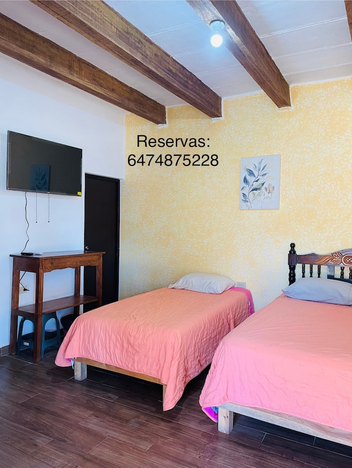 Hotelito La Capilla, Hermosa Habitación #4 - 阿拉莫斯