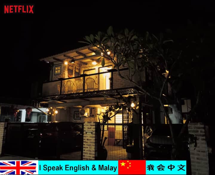 Ipoh Concrete Villa(12pax) Rugged.vintage狂野复古.精品民宿 - Ipoh