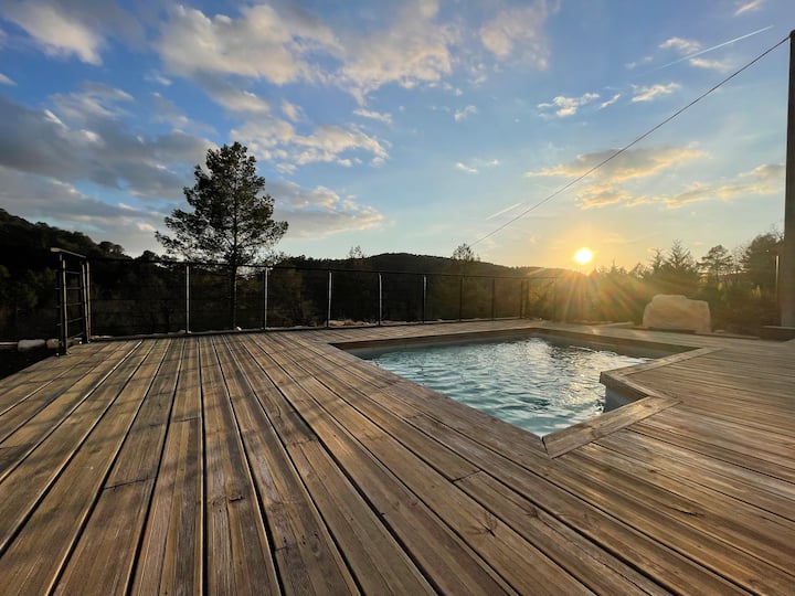 Villa Piscine & Confort Moderne - Salernes
