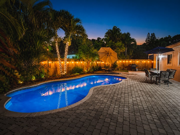 Fort Lauderdale 3br · Sleeps 8 · Heated Pool - Fort Lauderdale, FL