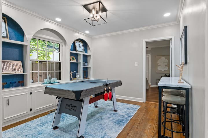 Expo's Cheerful 4-bed W/firepit Cherry St, Uticasq - Yahola Lake, OK
