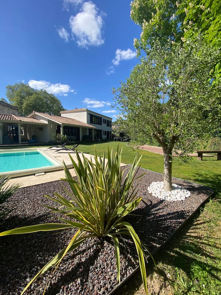 Ravissante Maison Contemporaine Avec Piscine - Pessac