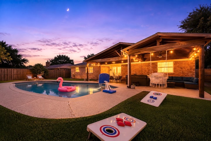 Minutes To World Cup Stadium, Pool, Spa, Game Room - Bedford, TX
