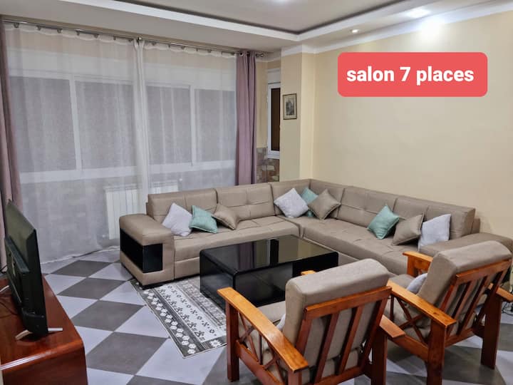 P'tit Urbain. Grand Appartement + Place Parking - Algiers