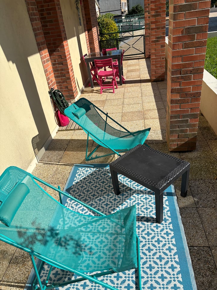 Granville Bord De Mer Appt Pour 2 Avec Terrasse - Granville