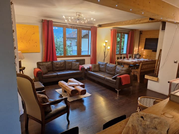 Chalet Cosy Et Spacieux 11 Pers - Manigod