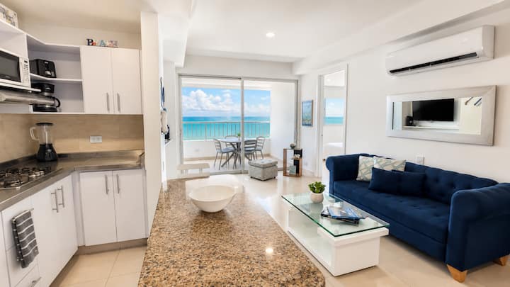 Cozy Oceanfront Apartment Palmeto 1, P.8 - Cartagena