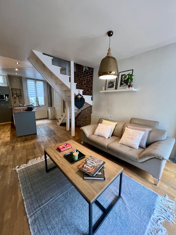 Duplex En Plein Centre Avec Entrée Privée - Saint-Étienne