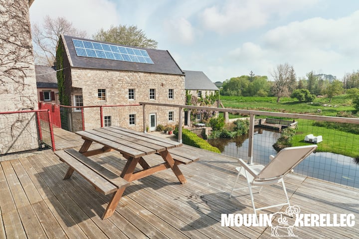 Gîte Sieck Moulin De Kerellec Plougoulm 2 Km Plage - Roscoff