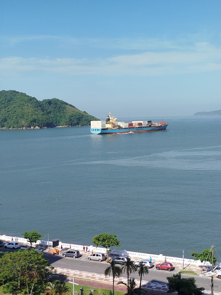 Apartamento Aquário Vista Mar - Santos