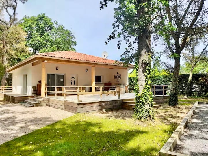 Villa Ivoire*jardin Clos*pétanque*3 Km Des Plages - Messanges