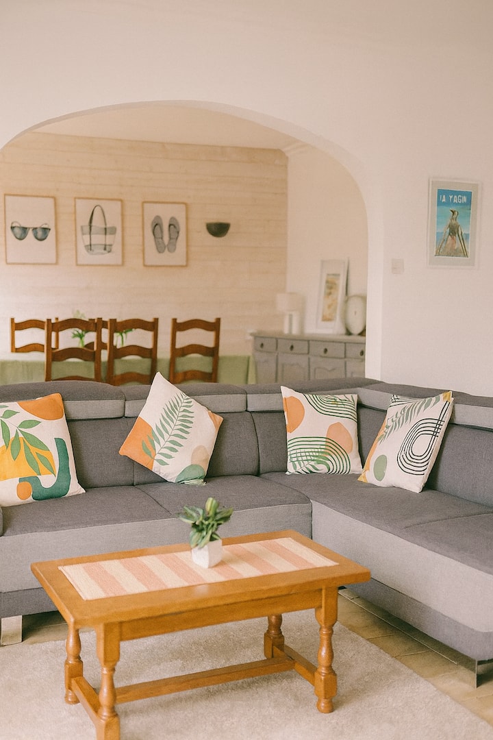 Pêcherie - Grande Maison Familiale à La Mer - La Plaine-sur-Mer