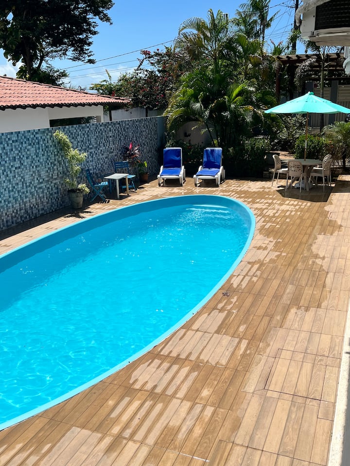 Casa Espaçosa | Piscina Grande | Próx Da Praia - Brasile