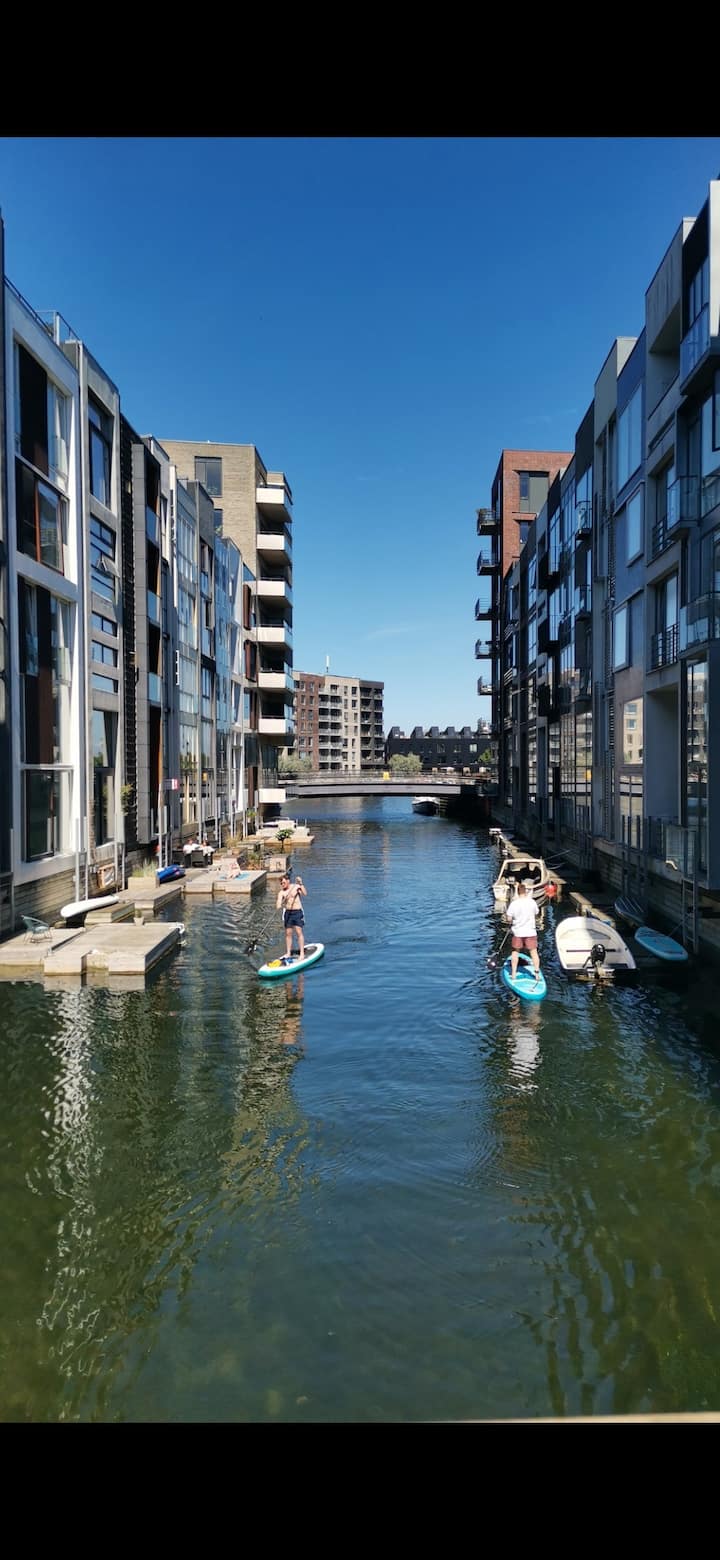Bright, Comfortable Flat With Water View - Copenhaguen