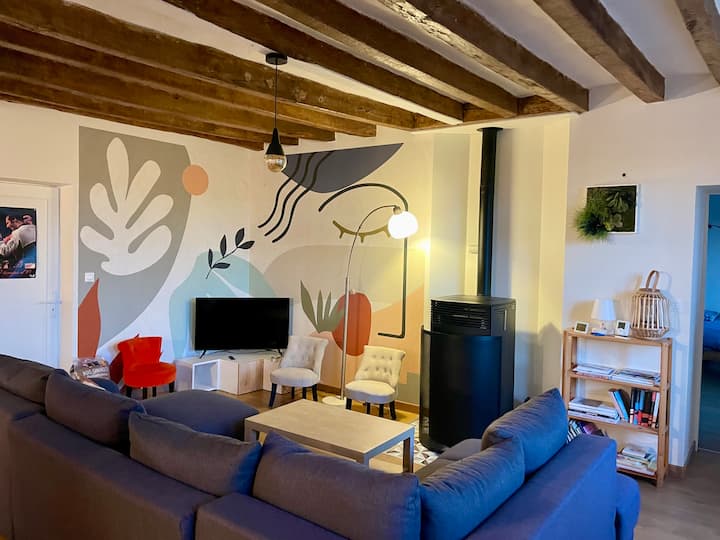 Grand Gîte Avec Sauna à La Campagne 15 Mn Du Mans - Sarthe