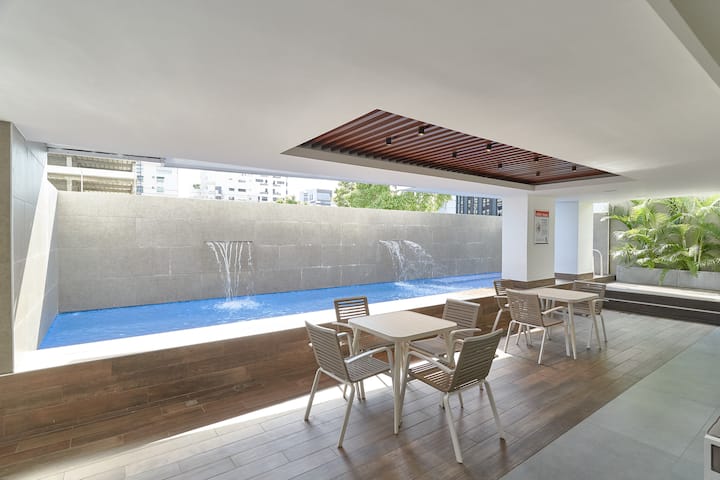 Appartement Moderne 1&nbsp;Chambre Piantini | Piscine Et Vue Sur La Ville - Saint-Domingue