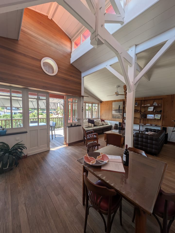 Maison Atypique En Bois  Près Du Port - Arcachon