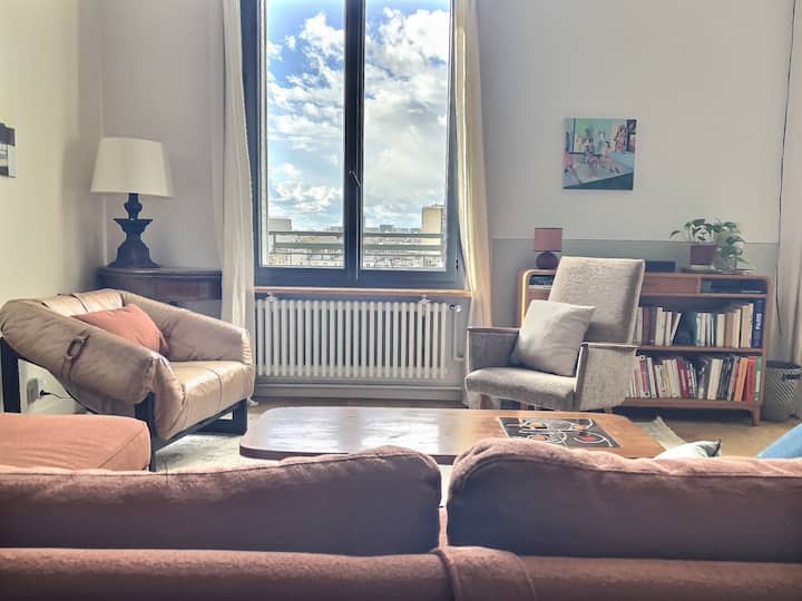 Appartement Cosy, Vue Panoramique Sur Paris - Paris