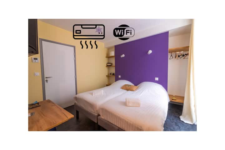 L'espiègle, Chambre Climatisée - Sarlat-la-Canéda