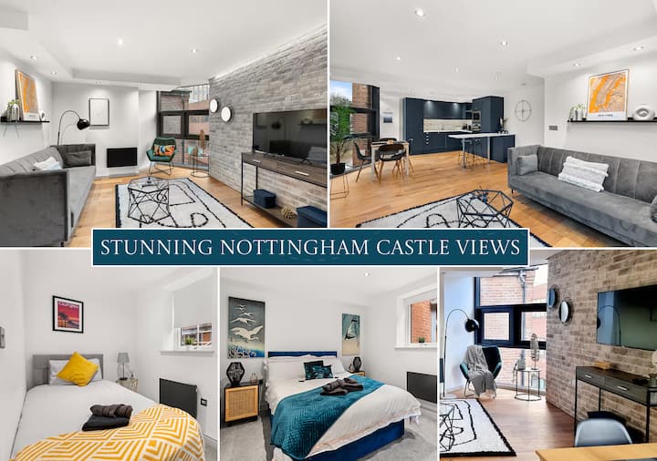 Chic Nottingham Apt | Castle Views In City Centre - Nottingham