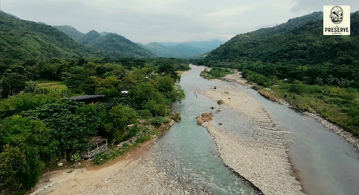 River Front House With Wifi For Up To 14 Pax - Tanay