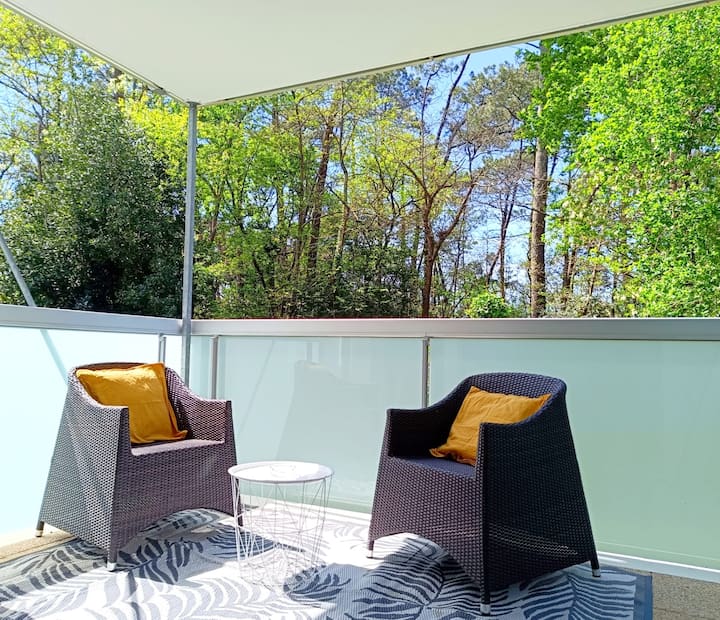 Studio Au Calme ,Vue Sur Forêt - Bayonne