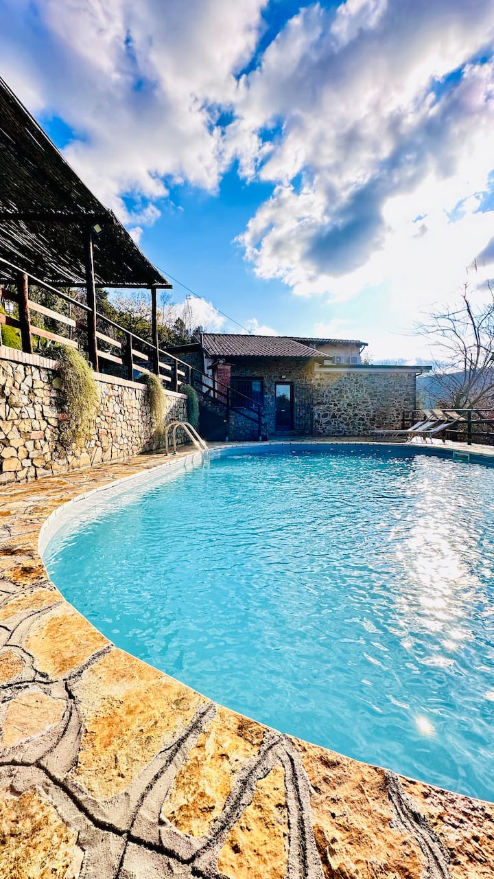 Private Villa, Pool& Hot Tub Close To Paestum - Italy