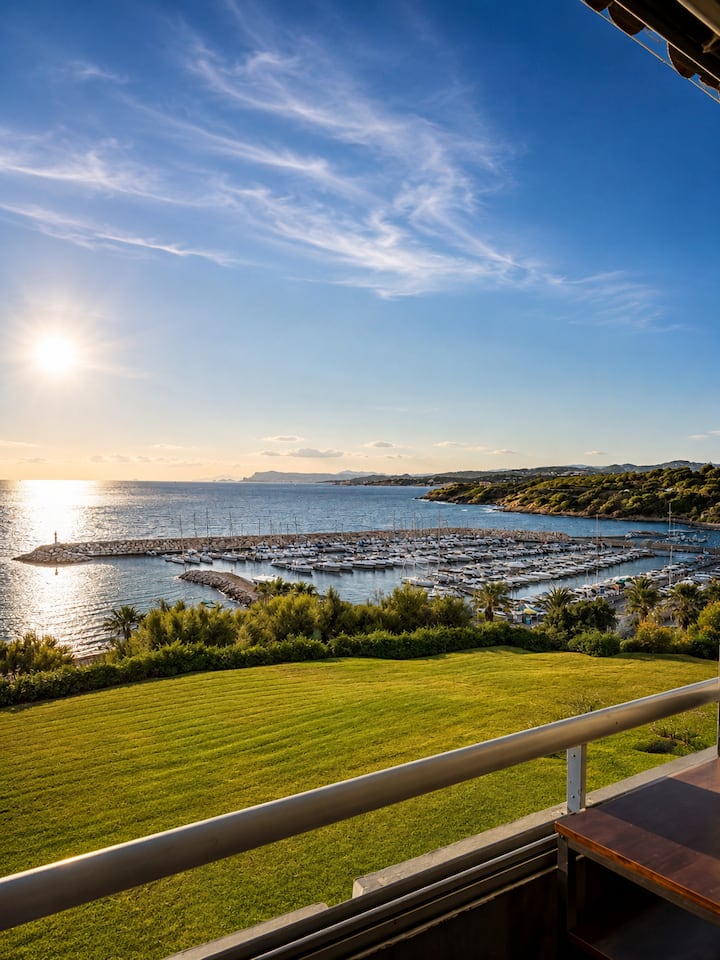 Le Grand Large With An Exceptional Sea View - Ollioules