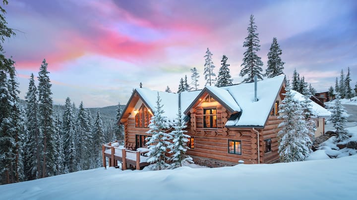 Log Home W/ Ski Shuttle | Paradise Meadow Lodge - Keystone, CO