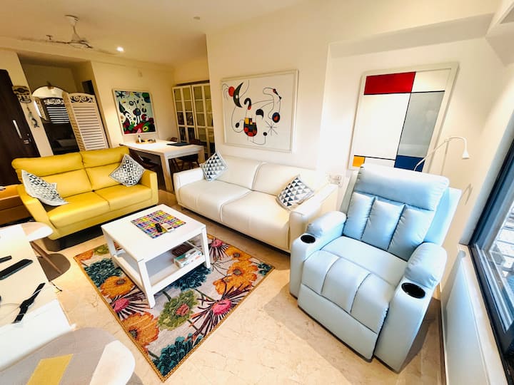 Sweeping Views -High Floor 2-bedroom In Upper Juhu - 