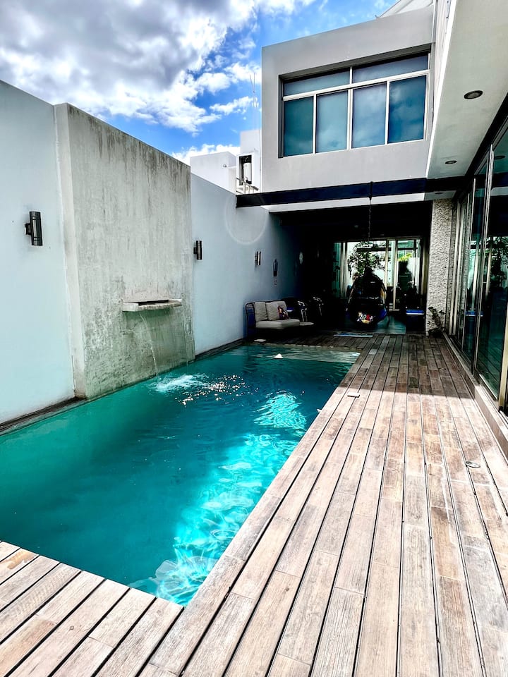 Casa Aqua•moderno Oasis Con Alberca Para Relajarse - Mérida