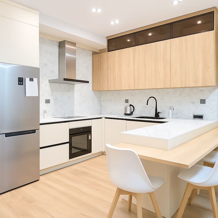 Skyline Views, Modern New 2br 2ba In Central Ub - Mongolia