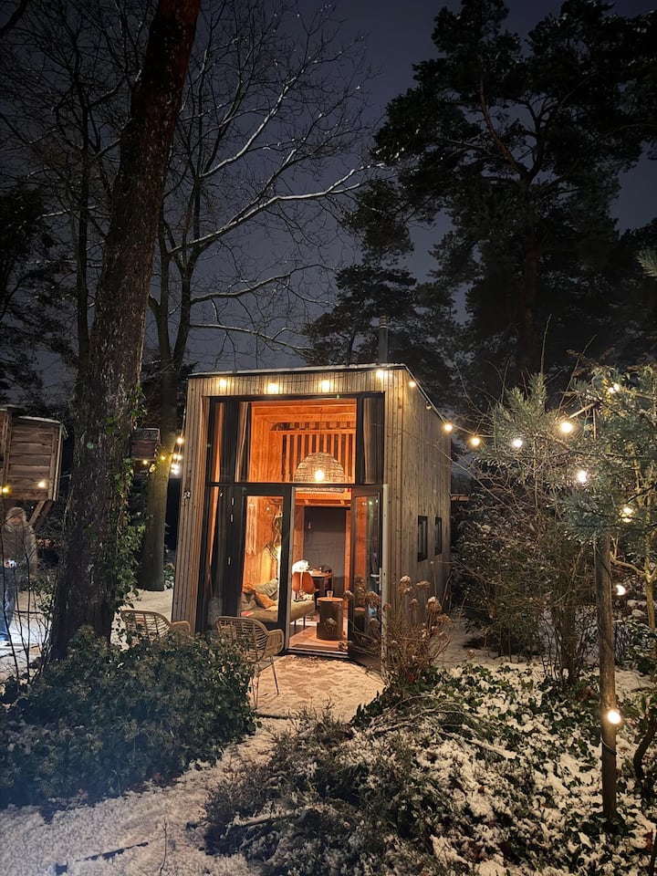 Knus & Sfeervol Tiny House Op De Veluwe Met Hottub - Ede