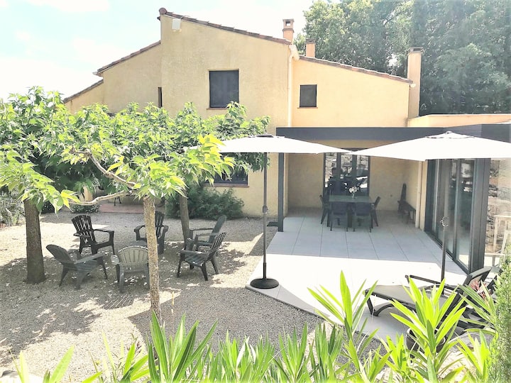 Aux Quatrefeuilles D'oc - Villa Jasmin - Lodève