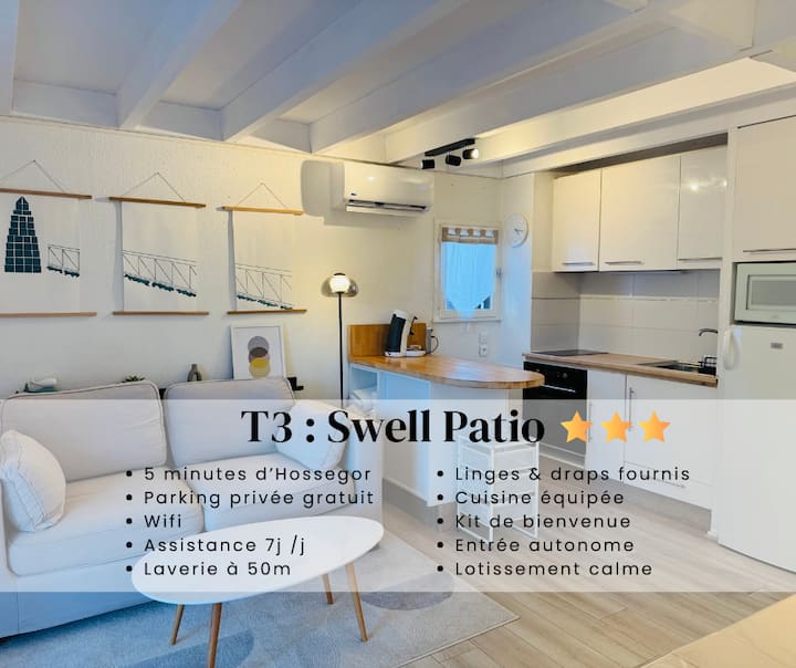 Swell Patio - 5mins à Pied Du Centre Hossegor - Capbreton