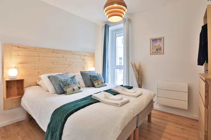 Maison Hyper-centre 19 Couchages La Plage à 90 M - Les Sables-d'Olonne