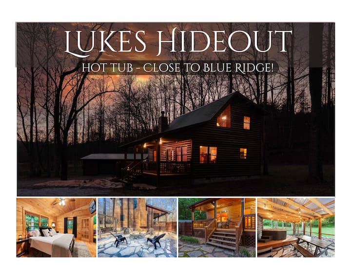 Short Drive To Blue Ridge! Hot Tub! Large Firepit! - Mineral Bluff, GA